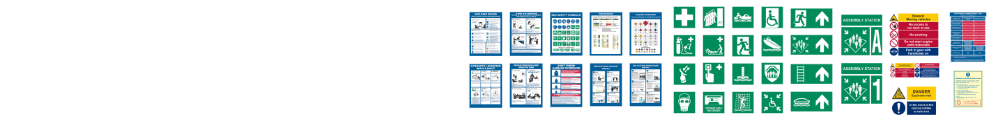 IC Brindle Escape Routes - Emergency Signs - IMO & Maritime Signs ...