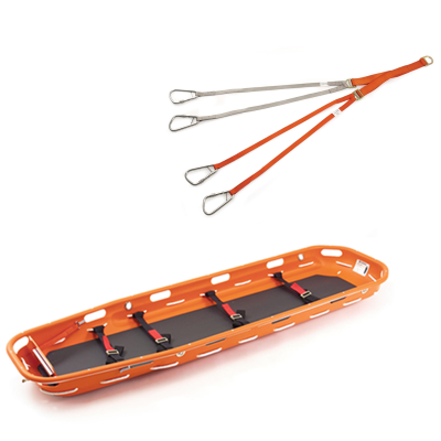 IC Brindle Ferno Model 71 Basket Stretcher with Model 418-1 Adjustable ...