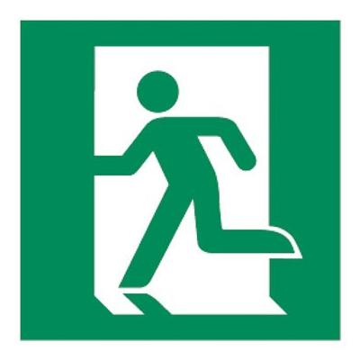 IC Brindle Left-Handed Emergency Exit Signs - I.C. Brindle