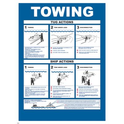IC Brindle Towing & Tug Actions IMO Poster - I.C. Brindle