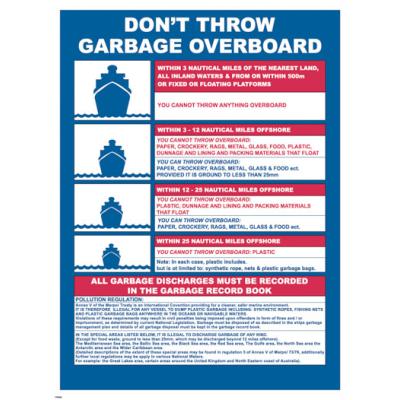 IC Brindle Garbage Overboard IMO Poster - I.C. Brindle